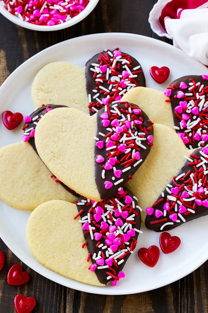 Galletas de corazón 【 Cazuelas Online