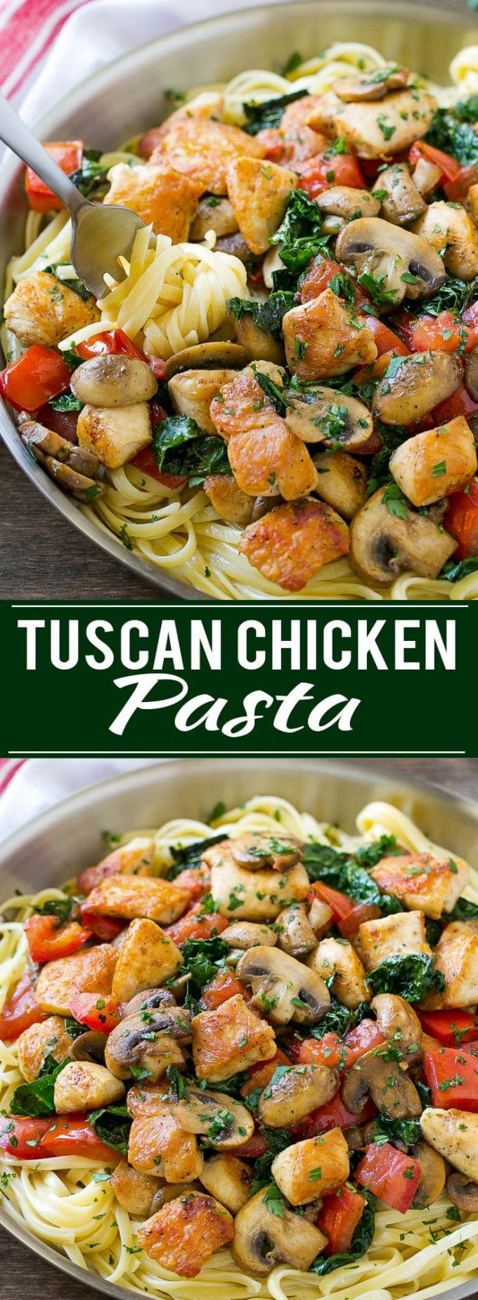 Pasta de pollo toscana 【 Cazuelas Online